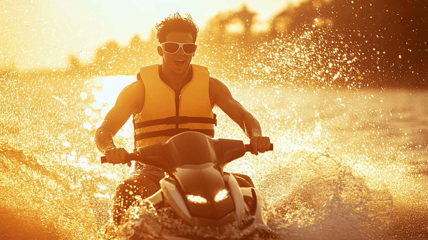 River Sands RV Resort - Fun on the River: Jet Ski Thrills in Ehrenberg